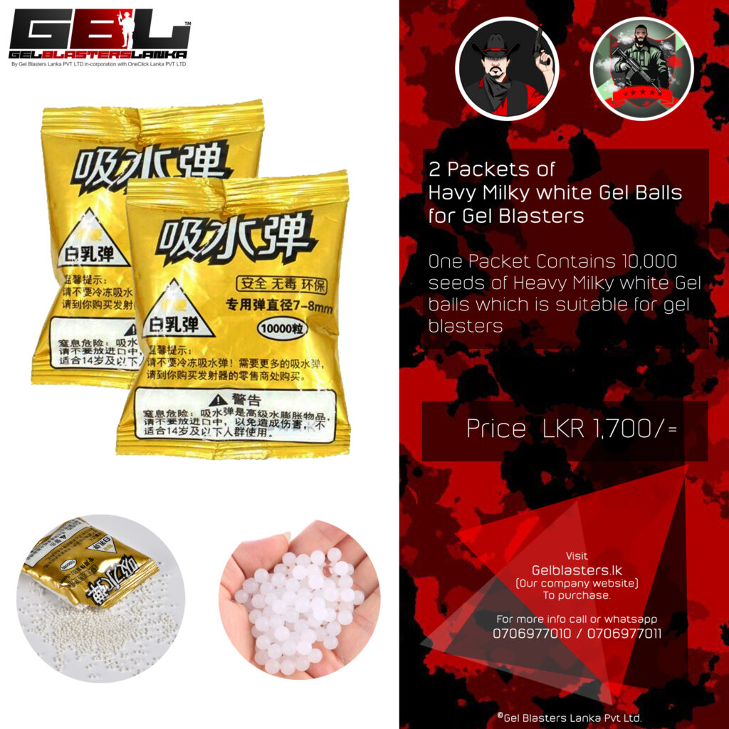 Gel Balls Archives - Gel Blasters Lanka