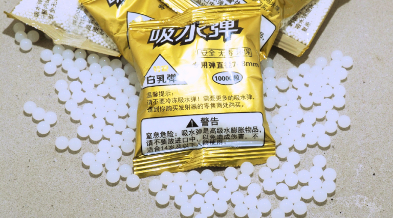 1 Packet of Heavy Milky white Gel Balls (10,000 Gell balls) - Gel ...