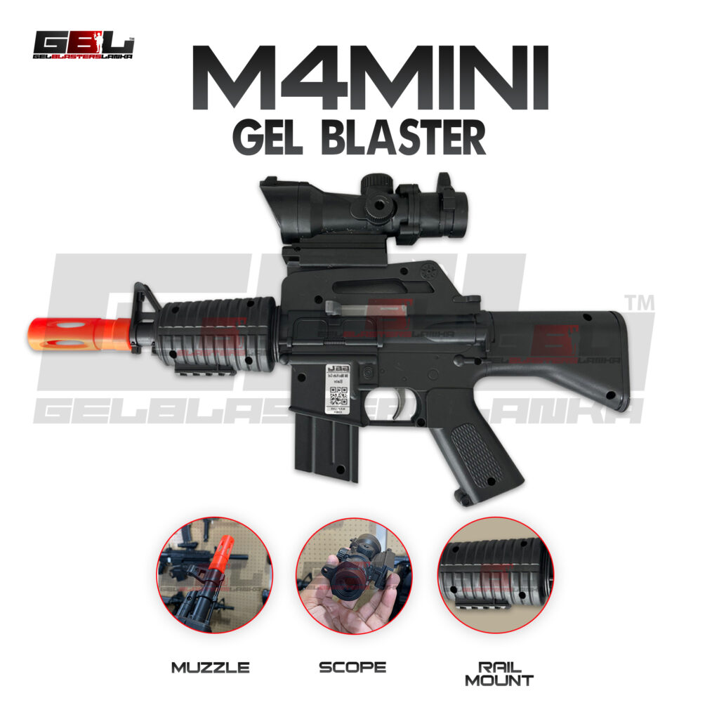 M4 Mini Gel Blaster - Gel Blasters Lanka