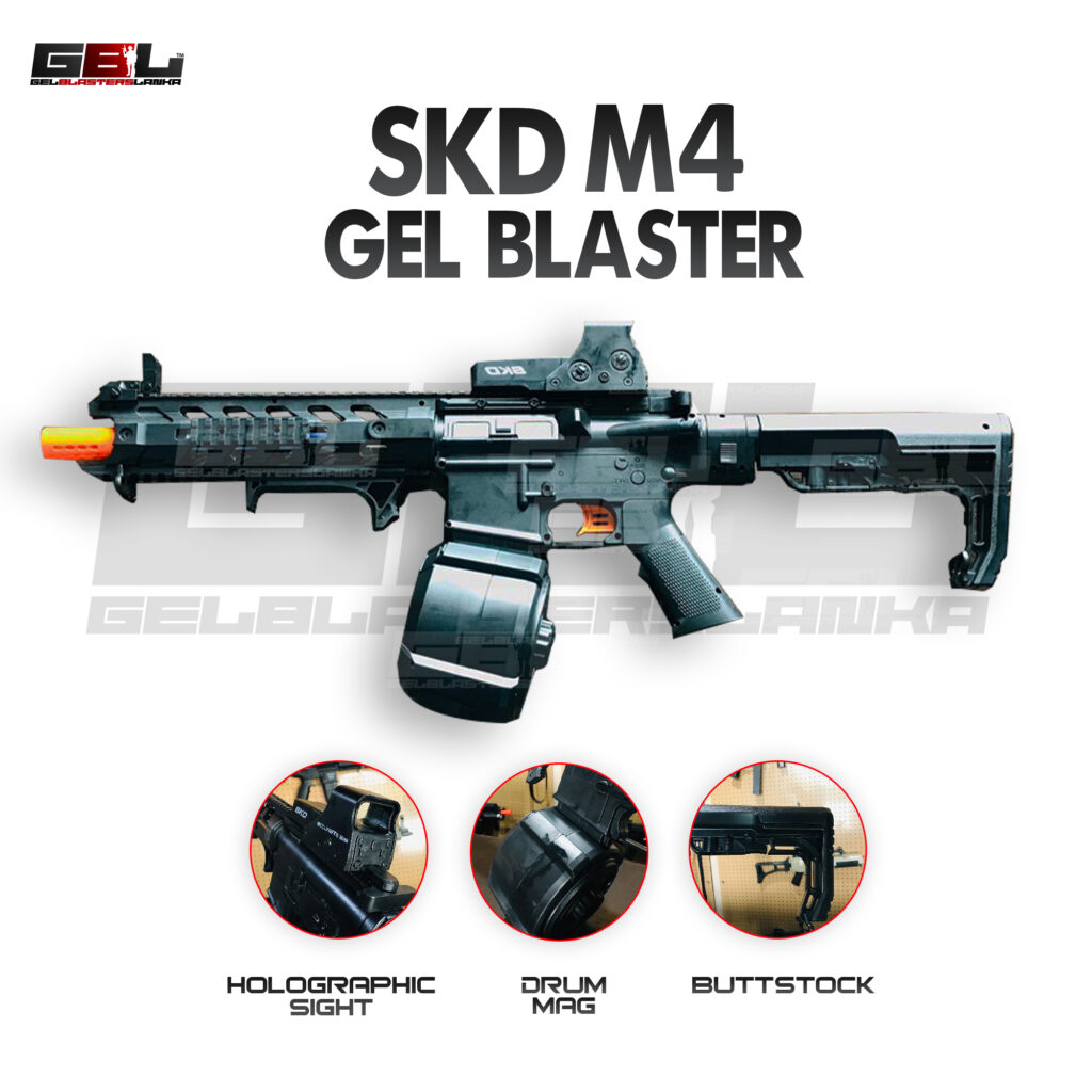 SKD M4 Gel Blaster - Gel Blasters Lanka