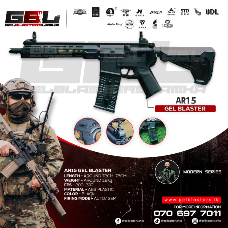 F4 AR-15 Gel Blaster - Gel Blasters Lanka