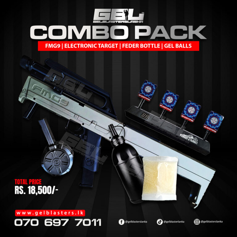 FMG9 Gel Blaster Combo Pack - Gel Blasters Lanka